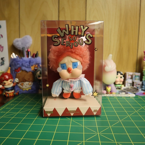 POP MART | Accessories | Why So Serious Clown Doll Red And Blue | Poshmark